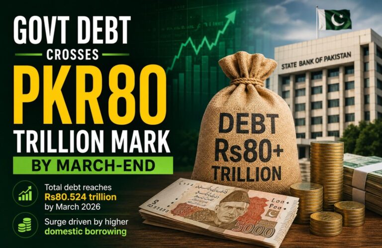 Pakistan Govt Debt Crosses Rs80 Trillion - Tresmark